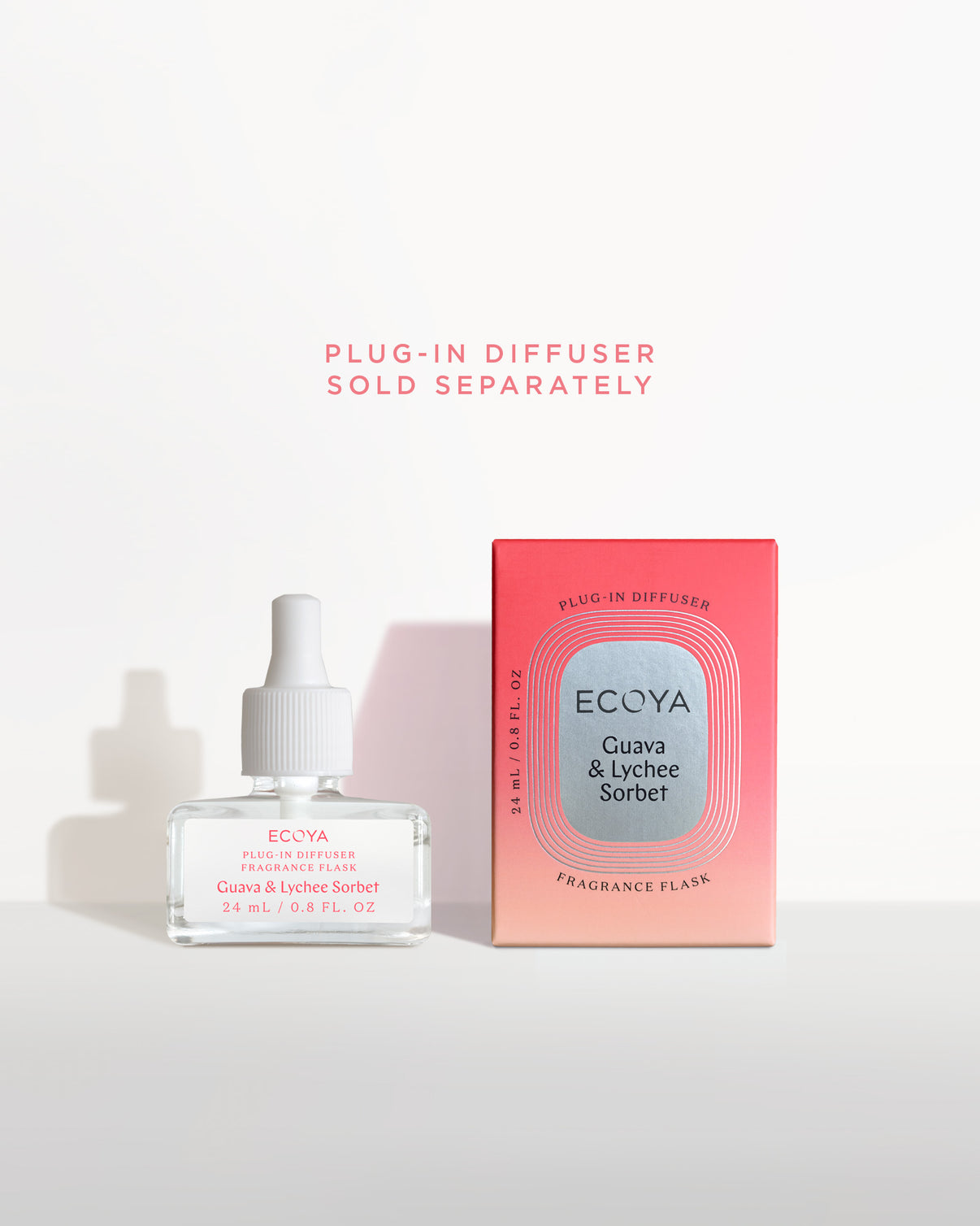 Buy Plug-In Diffuser Fragrance Flask: Guava & Lychee Sorbet by ECOYA AU ...