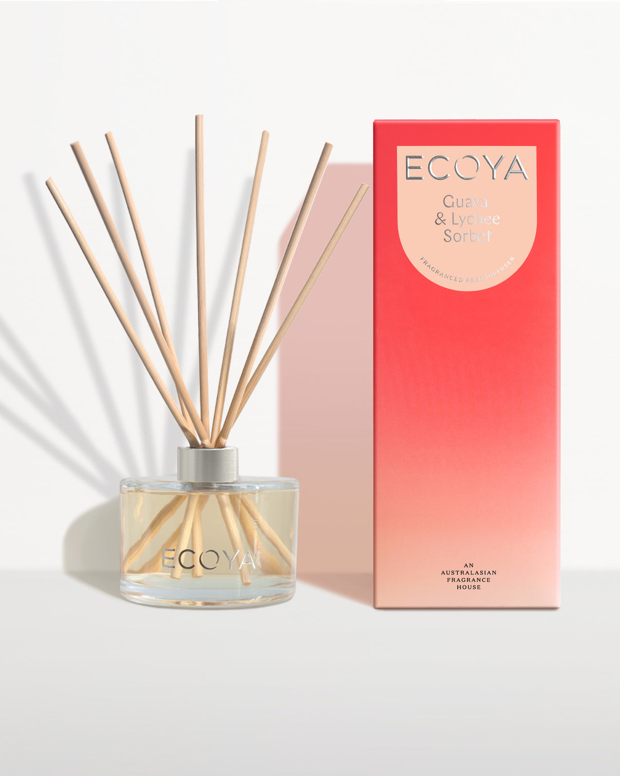 Buy Guava & Lychee Sorbet Reed Diffuser by ECOYA AU online - ECOYA Australia